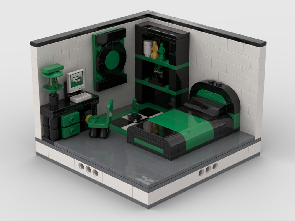 LEGO MOC-39049 Super Heroes Room Design #2 by gabizon | Rebrickable ...