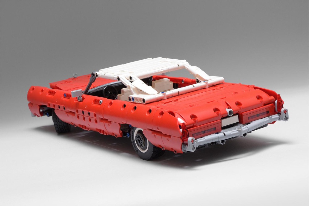 LEGO MOC 1976 Cadillac Eldorado (1:14) Red by Artemy Zotov ...