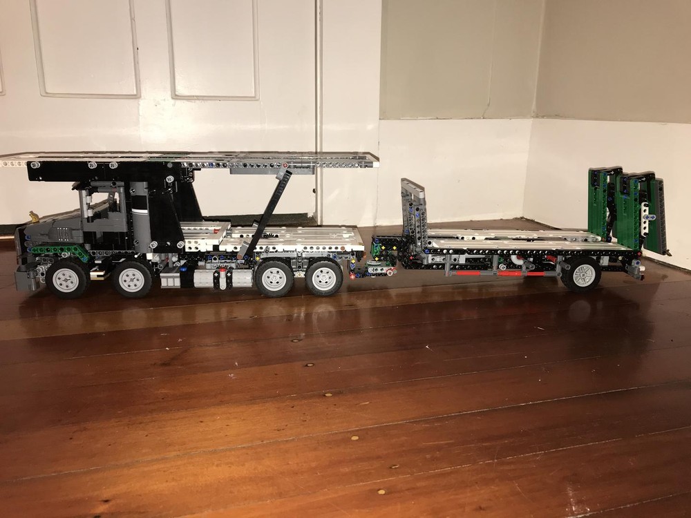 Lego Moc Mack Transporter By Smudge Rebrickable Build With Lego