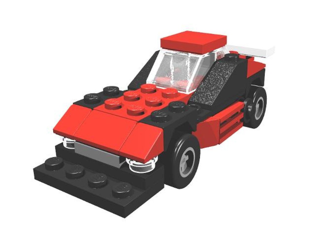 LEGO MOC 30187 Race car by Berth | Rebrickable - Build with LEGO