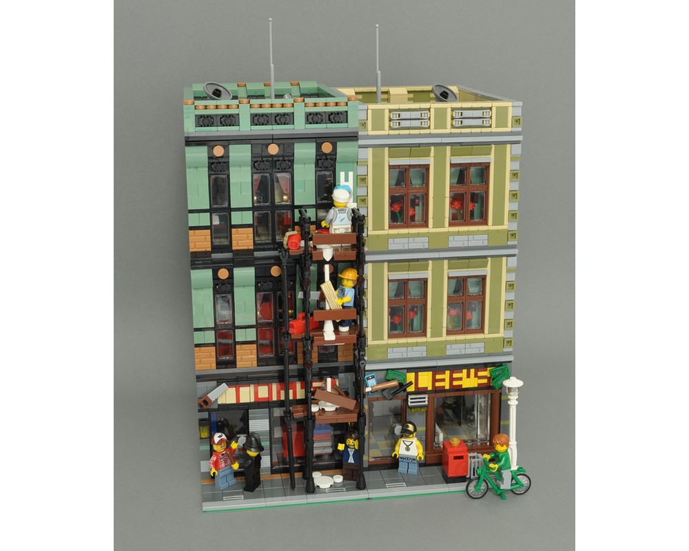 LEGO MOC Modular Hardware Store/Pawn Shop by peedeejay | Rebrickable ...