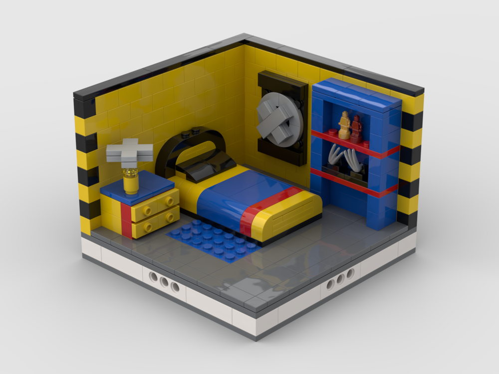 LEGO MOC Super Heroes Room Design #4 by gabizon | Rebrickable - Build ...