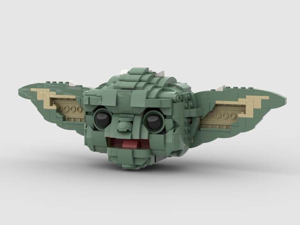 LEGO MOC Baby Yoda Smile moc by frozenkuku | Rebrickable - Build with LEGO