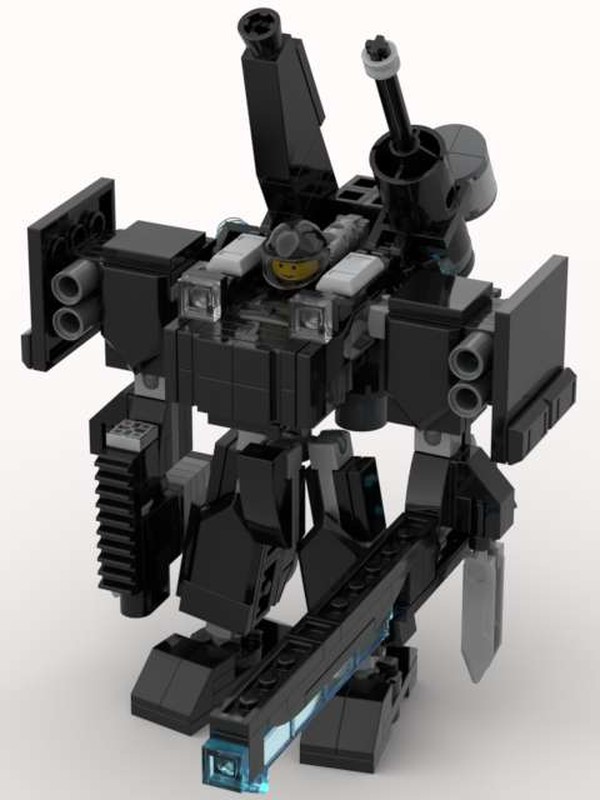 LEGO MOC Battle Mech Suit #6 by meregt | Rebrickable - Build with LEGO