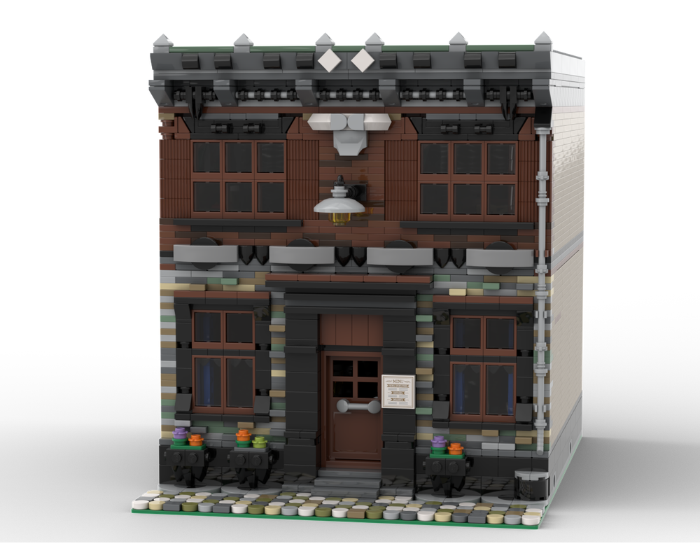 LEGO MOC-39206 Buffalo Bar (Modular Buildings 2020) | Rebrickable ...
