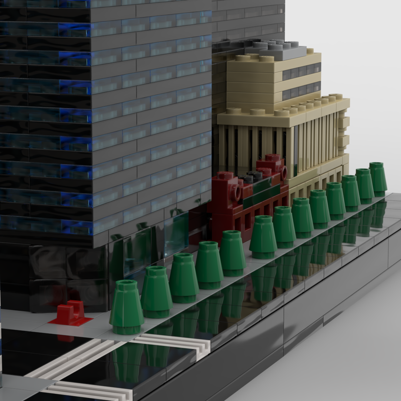 LEGO MOC-39209 New York Phase 1 1/650th by FunnyTacoBunny | Rebrickable ...