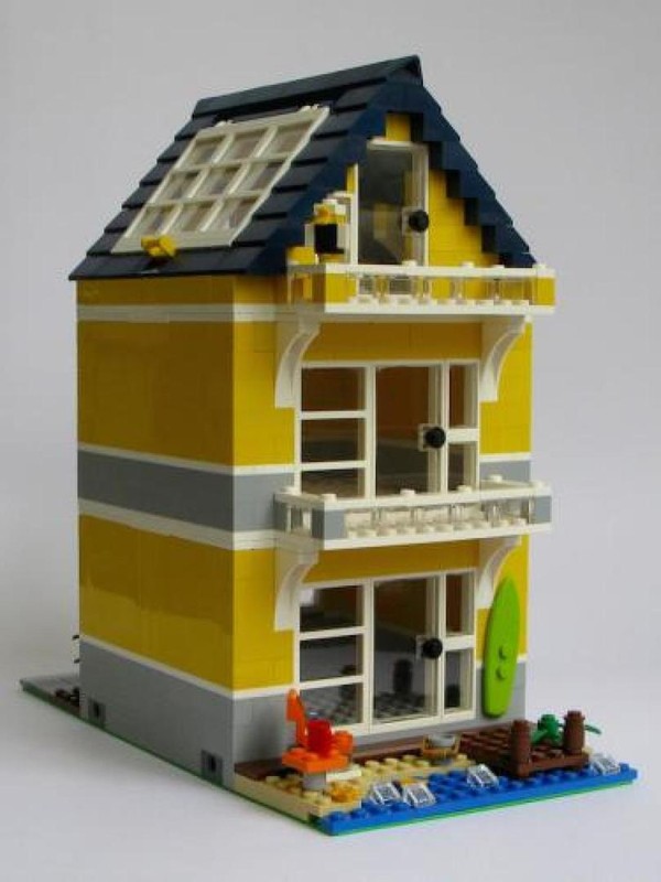 LEGO MOC Beach Shack by Kristel | Rebrickable - Build with LEGO