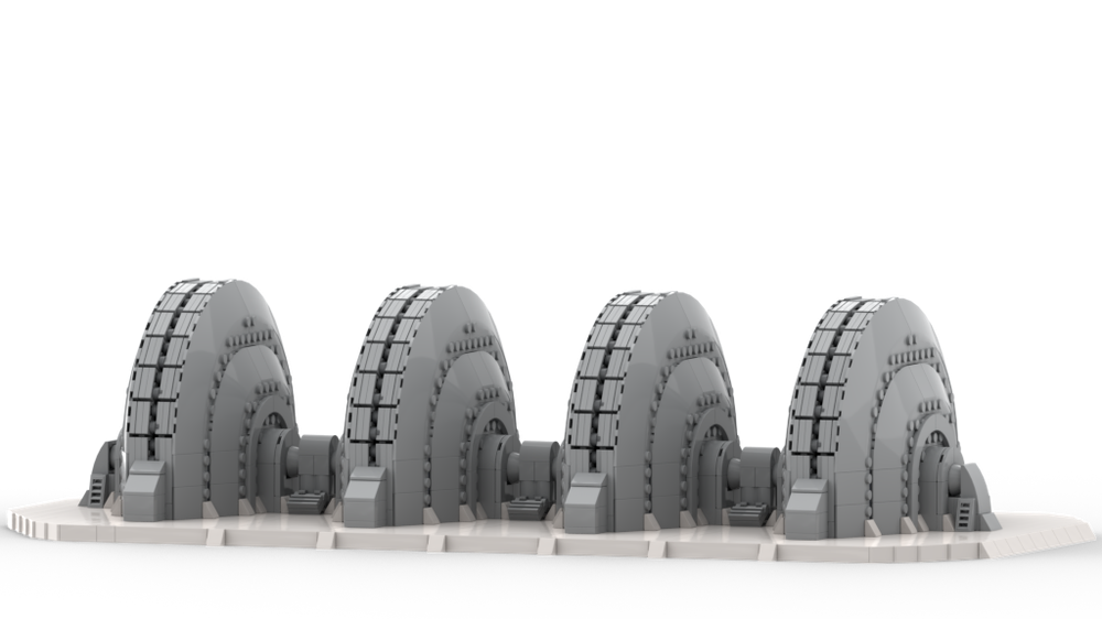 LEGO MOC Echo Base Shield Generator by papaglop | Rebrickable - Build ...