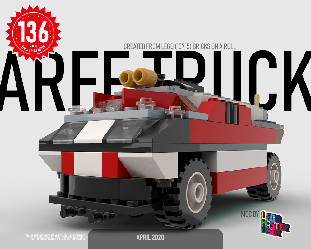 Lego Moc Arff Truck By Legomasteruser Rebrickable Build With Lego