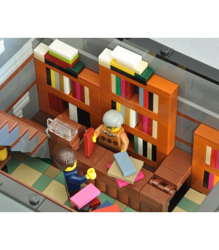 LEGO MOC Modular Book and Electronic Store by peedeejay | Rebrickable ...