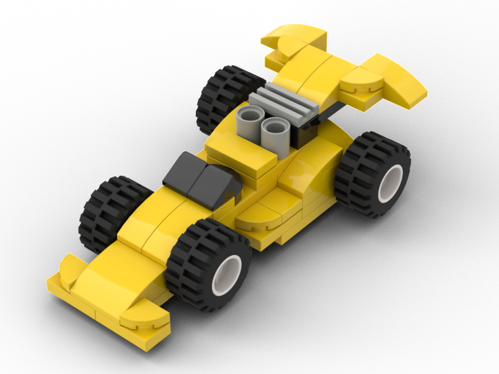 LEGO MOC Mini 90's F1 by NealFR | Rebrickable - Build with LEGO