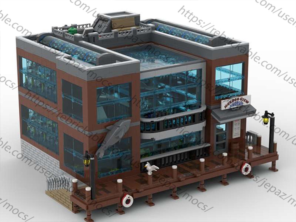 LEGO MOC Aquarium MOC by jepaz | Rebrickable - Build with LEGO