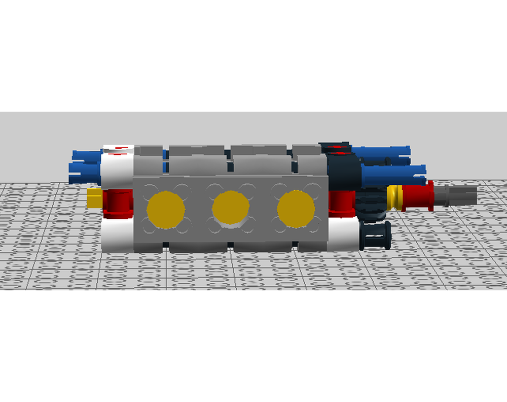 LEGO MOC 6 Cylinder Boxer Engine by Kieran_Staniford_2004 | Rebrickable ...