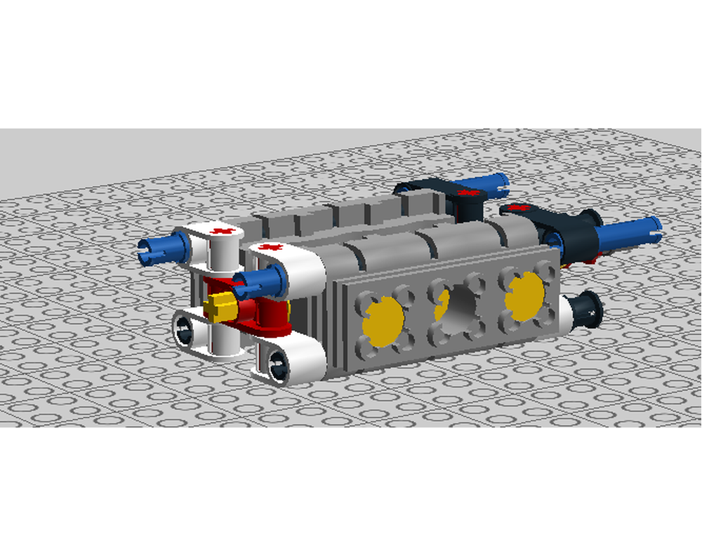 LEGO MOC 6 Cylinder Boxer Engine by Kieran_Staniford_2004 | Rebrickable ...