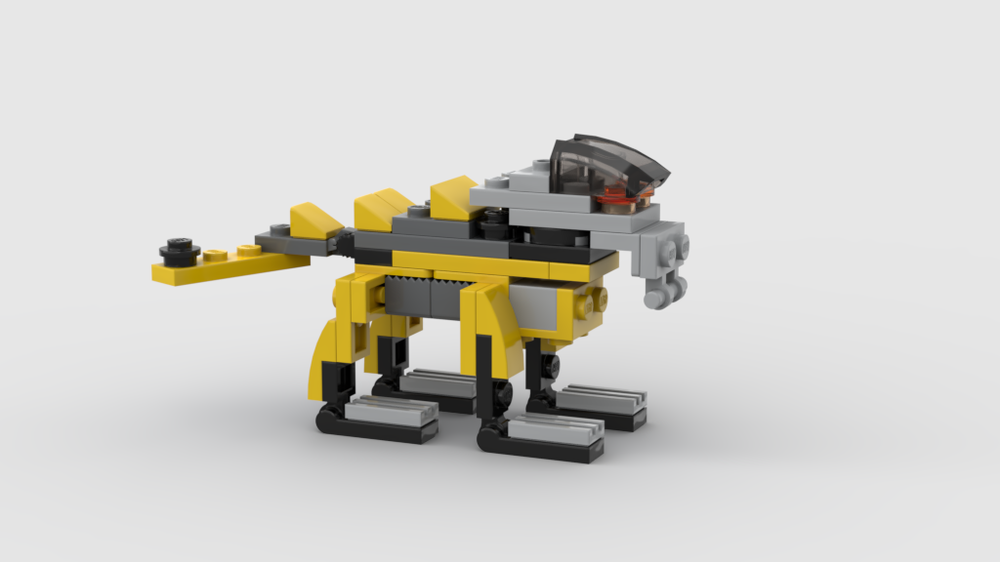 LEGO MOC 31014 Lion by Dujk | Rebrickable - Build with LEGO
