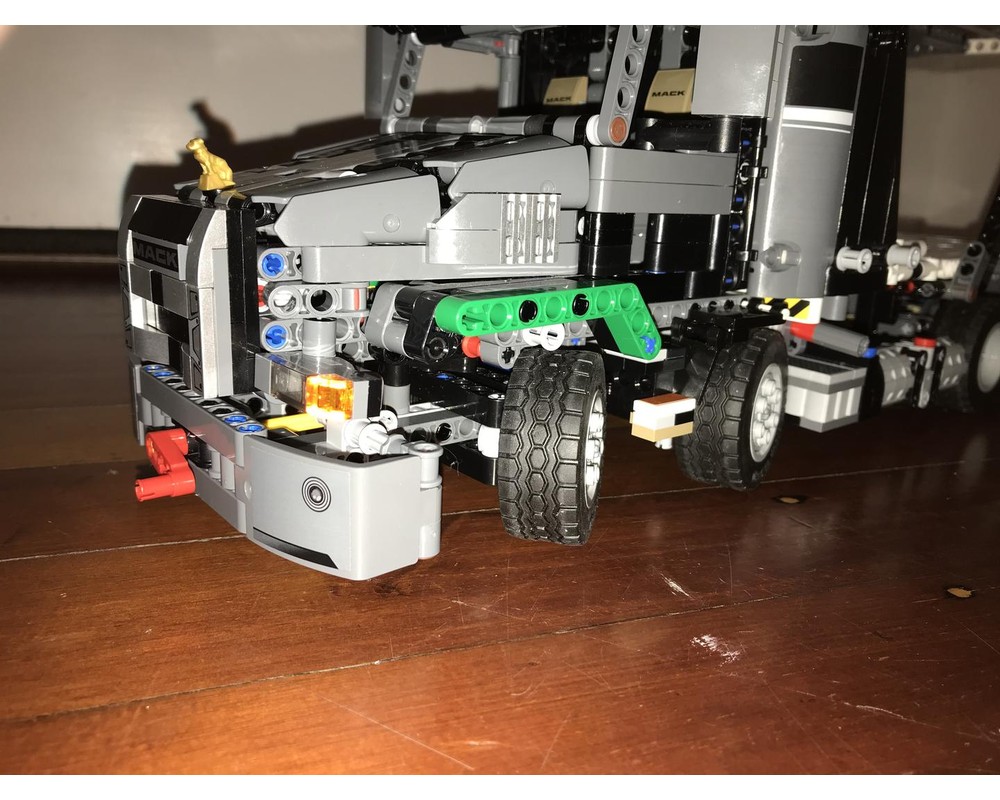 LEGO MOC V2 Mack Granite Transporter by Smudge | Rebrickable - Build ...