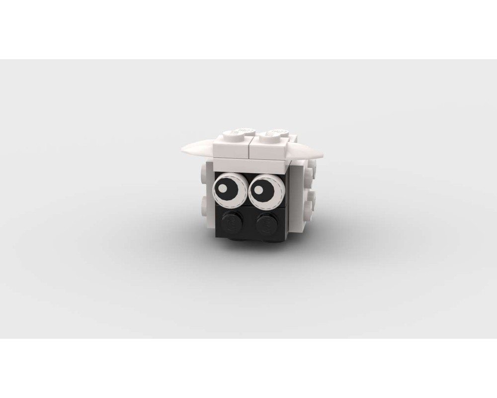 LEGO MOC Mini Sheep by BrickIntelligence | Rebrickable - Build with LEGO