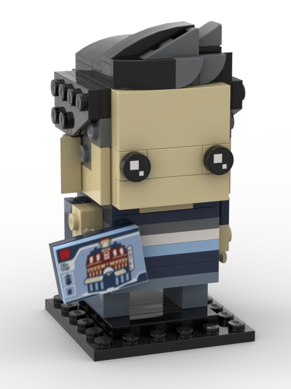 LEGO MOC BrickHeadz Jamie Berard by dkressin | Rebrickable - Build with ...
