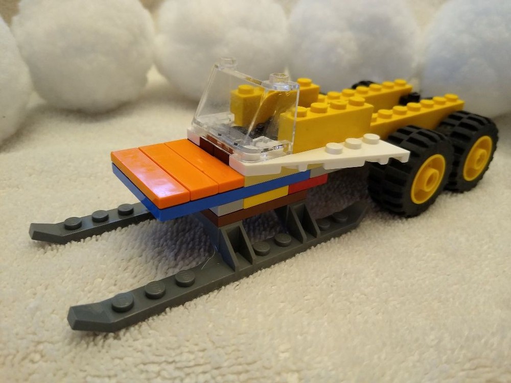 LEGO MOC Snow Mobile by lewis695 | Rebrickable - Build with LEGO