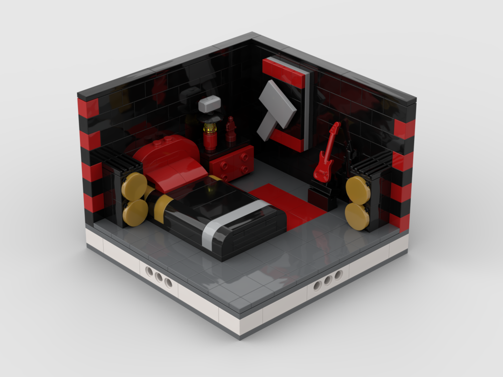 LEGO MOC Super Heroes Room Design #10 by gabizon | Rebrickable - Build ...