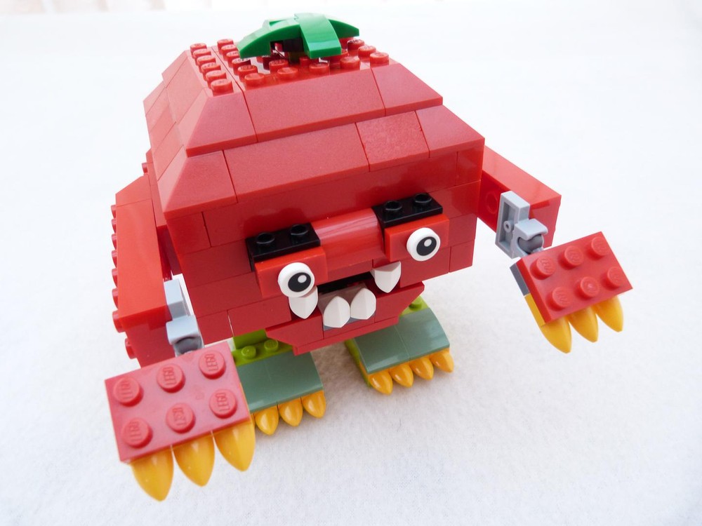 LEGO MOC Tomato Monster by thekitchenscientist | Rebrickable - Build ...