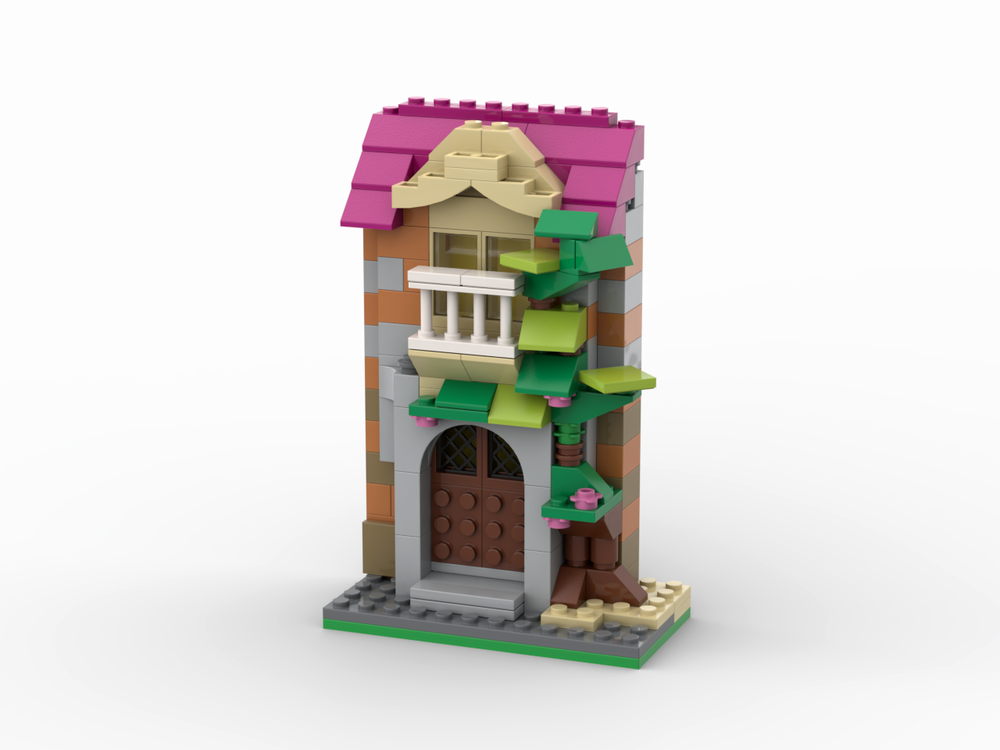 LEGO MOC Old Building by BrickBrush | Rebrickable - Build with LEGO