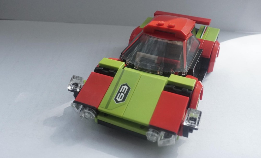 Lego Moc Clasic Speed Car 01 By Cosminu Rebrickable Build With Lego