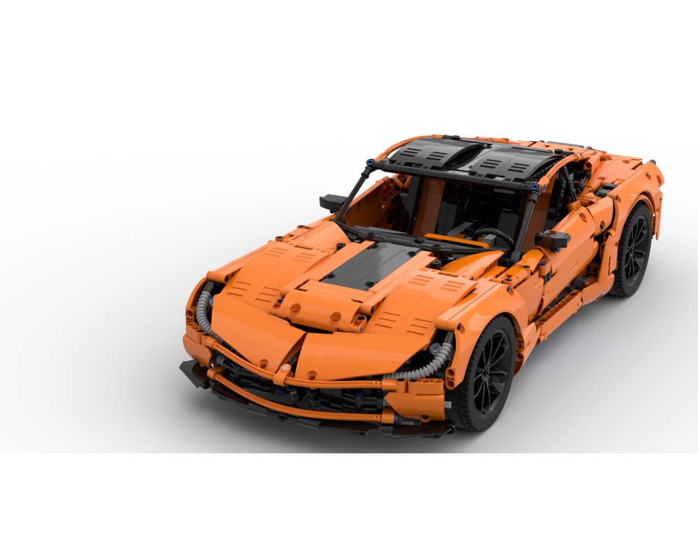 LEGO MOC Corvette C7 Z06 | 42056 B-Model | MOD by GeyserBricks ...