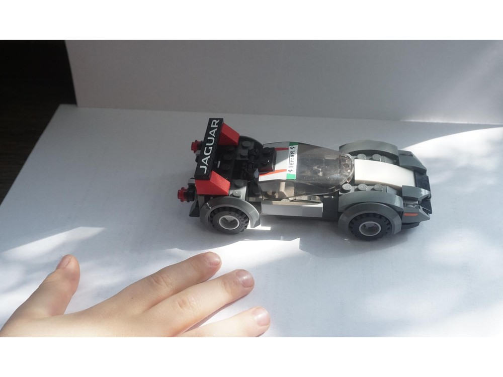 LEGO MOC Race Car by CosminU | Rebrickable - Build with LEGO