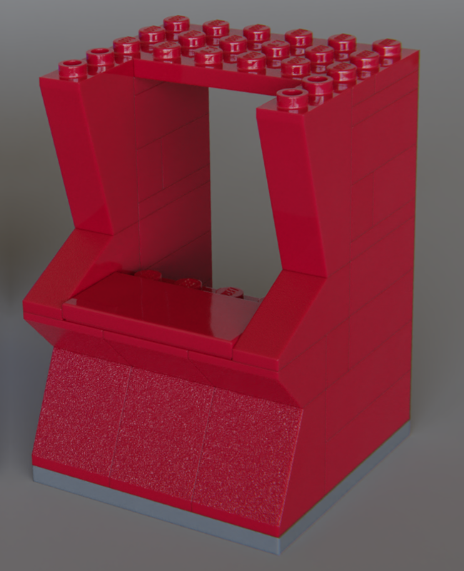 LEGO MOC Brick-built Arcade Pod by Leewan | Rebrickable - Build with LEGO