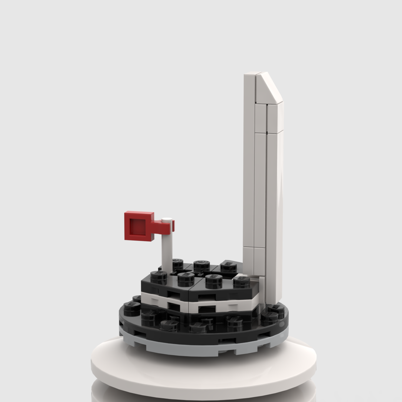LEGO MOC Capitol Records Building VER 2 at 1/650th Scale by ...
