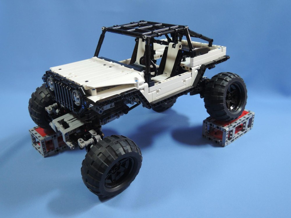 LEGO MOC Rock Crawler by Dalafik | Rebrickable - Build with LEGO