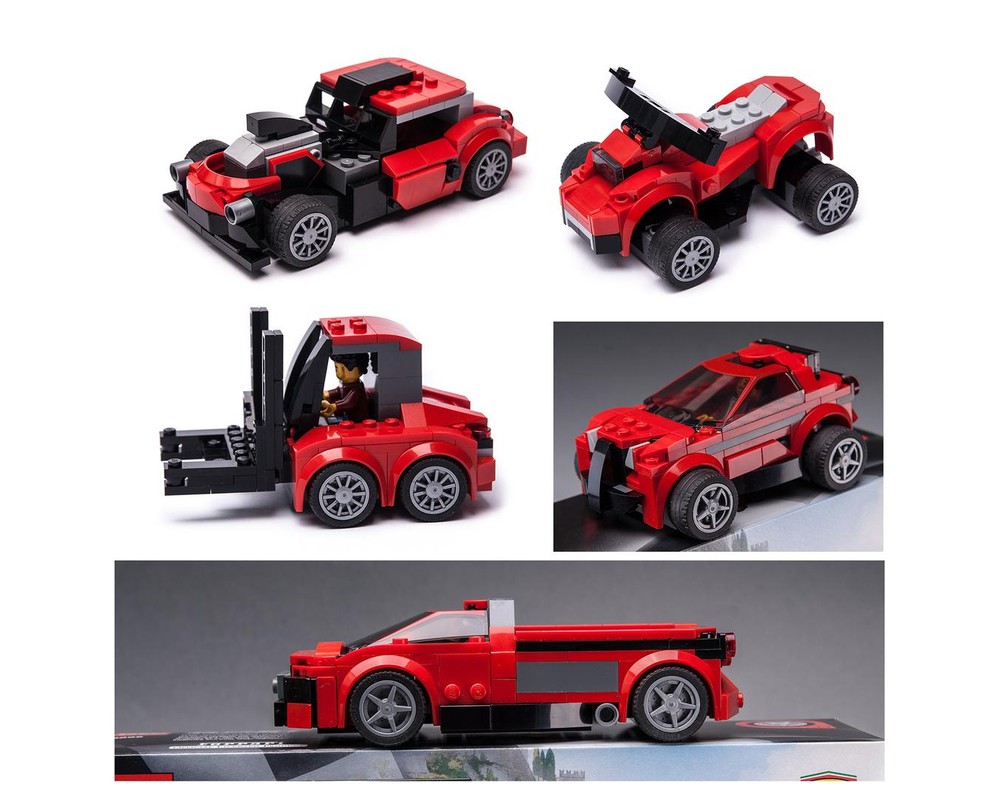 LEGO MOC-39530 76895 Fanstastic Five (Speed Champions 2020 ...