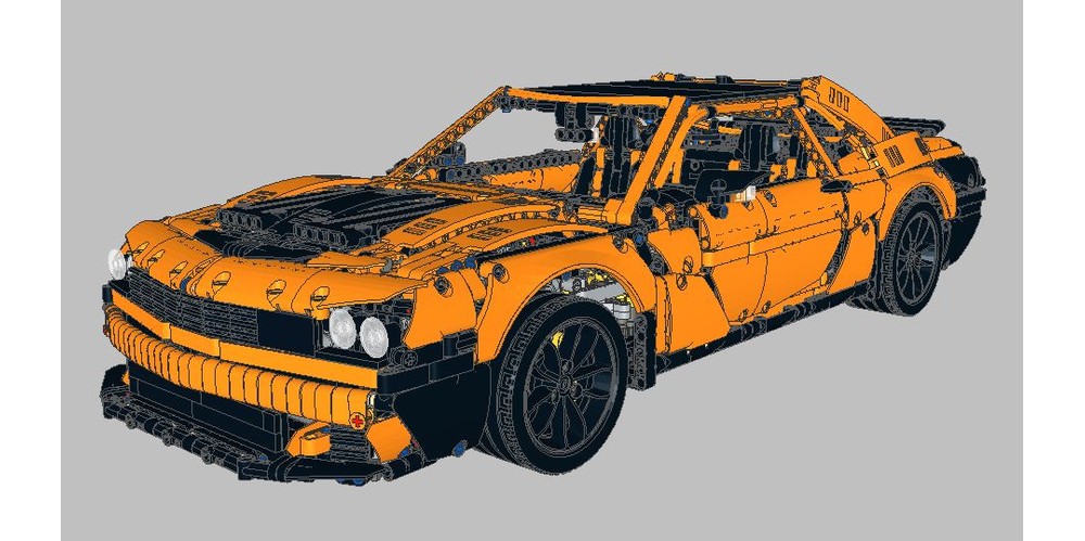 LEGO MOC Dodge Challenger SRT Hellcat by The one from the Swabian ...