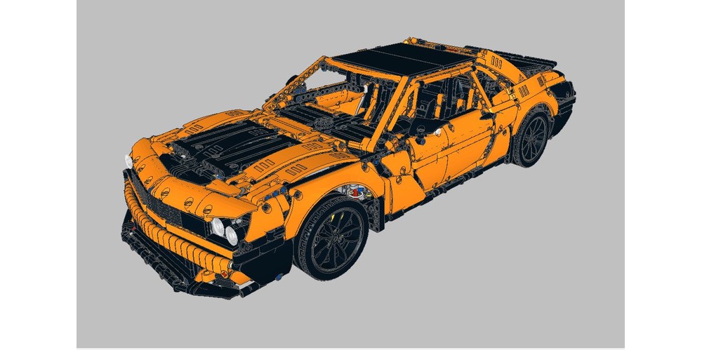 LEGO MOC Dodge Challenger SRT Hellcat by The one from the Swabian ...