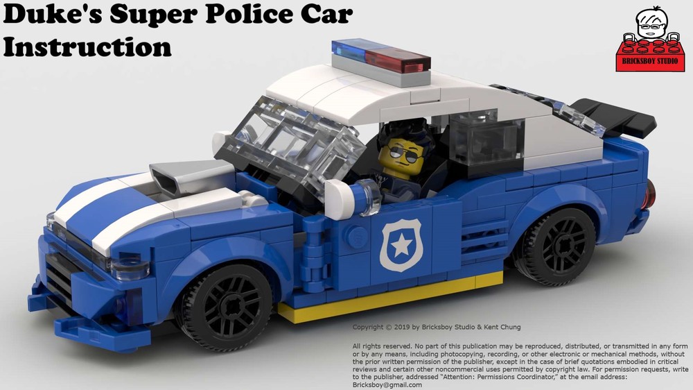 LEGO MOC Duke Detain's Super Police Car by bricksboy | Rebrickable ...