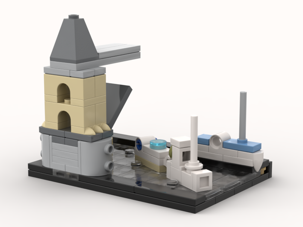 LEGO MOC The Thames (in London) by svetonio | Rebrickable - Build with LEGO