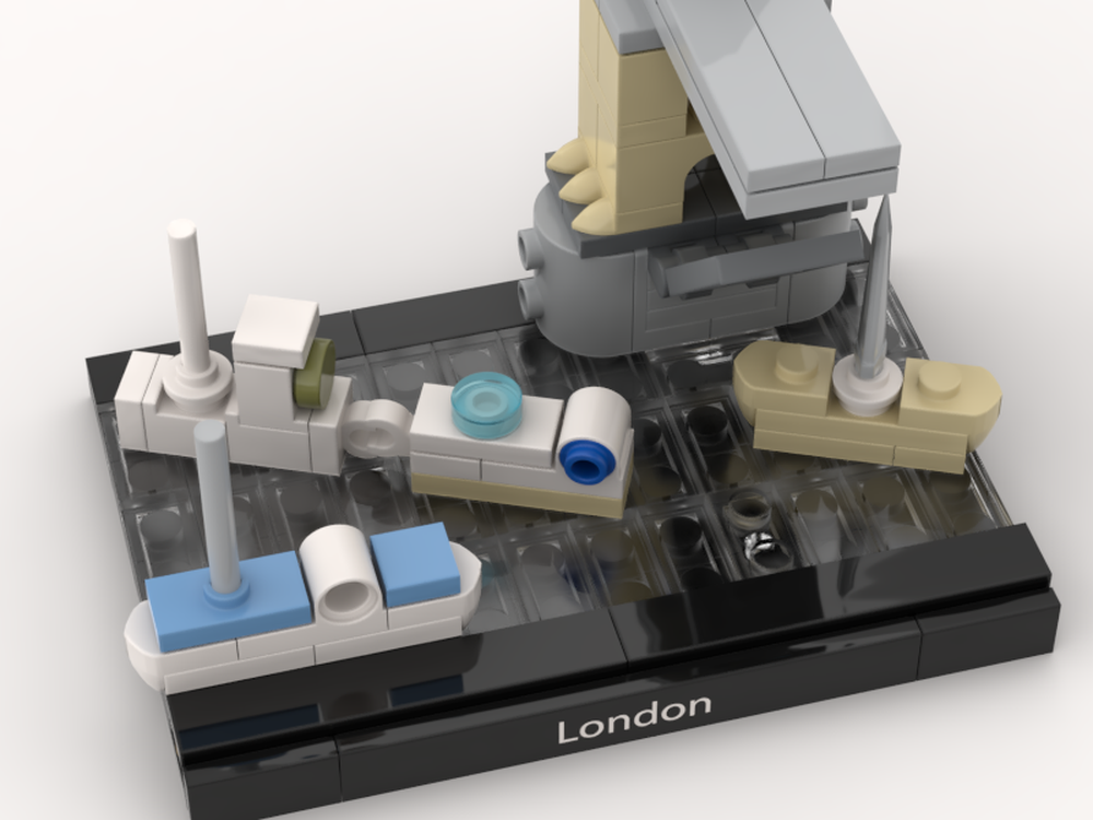 LEGO MOC The Thames (in London) by svetonio | Rebrickable - Build with LEGO
