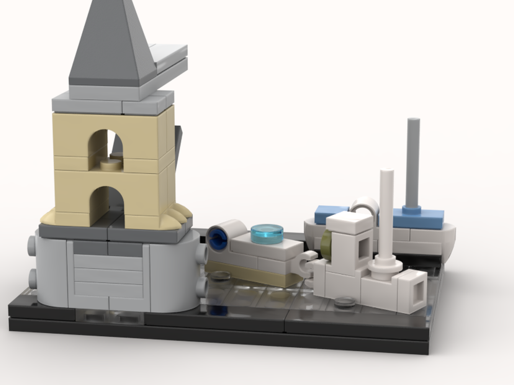 LEGO MOC The Thames (in London) by svetonio | Rebrickable - Build with LEGO