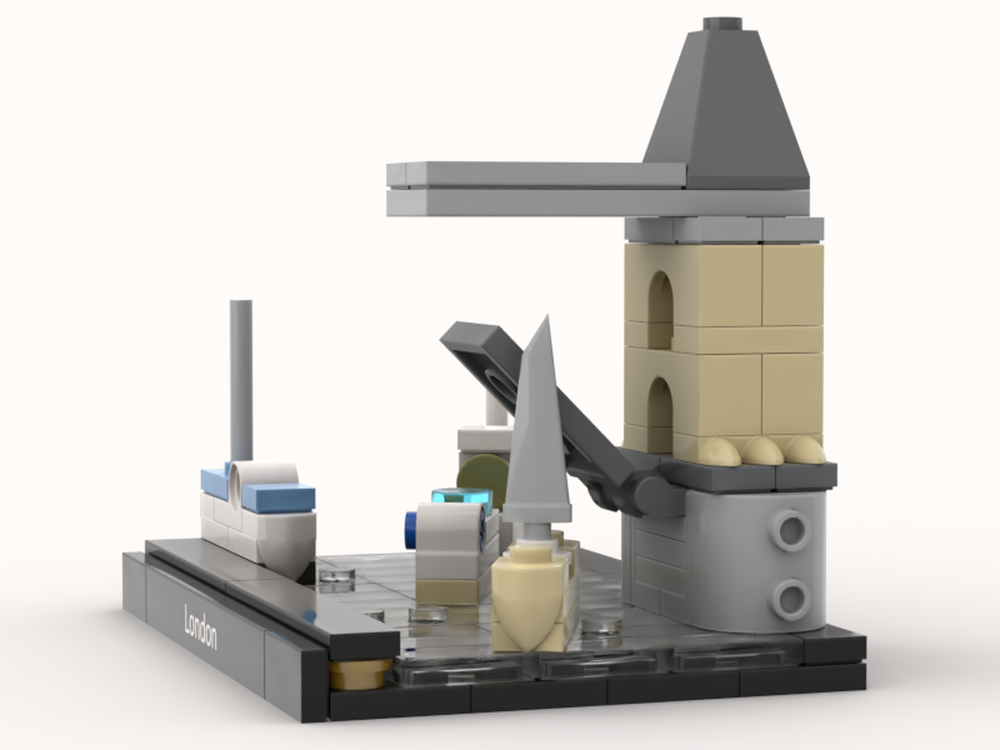 LEGO MOC The Thames (in London) by svetonio | Rebrickable - Build with LEGO