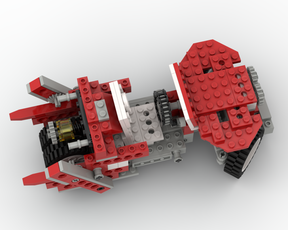 LEGO MOC 8835 - Three-wheeled Car by InfernalQuack | Rebrickable ...