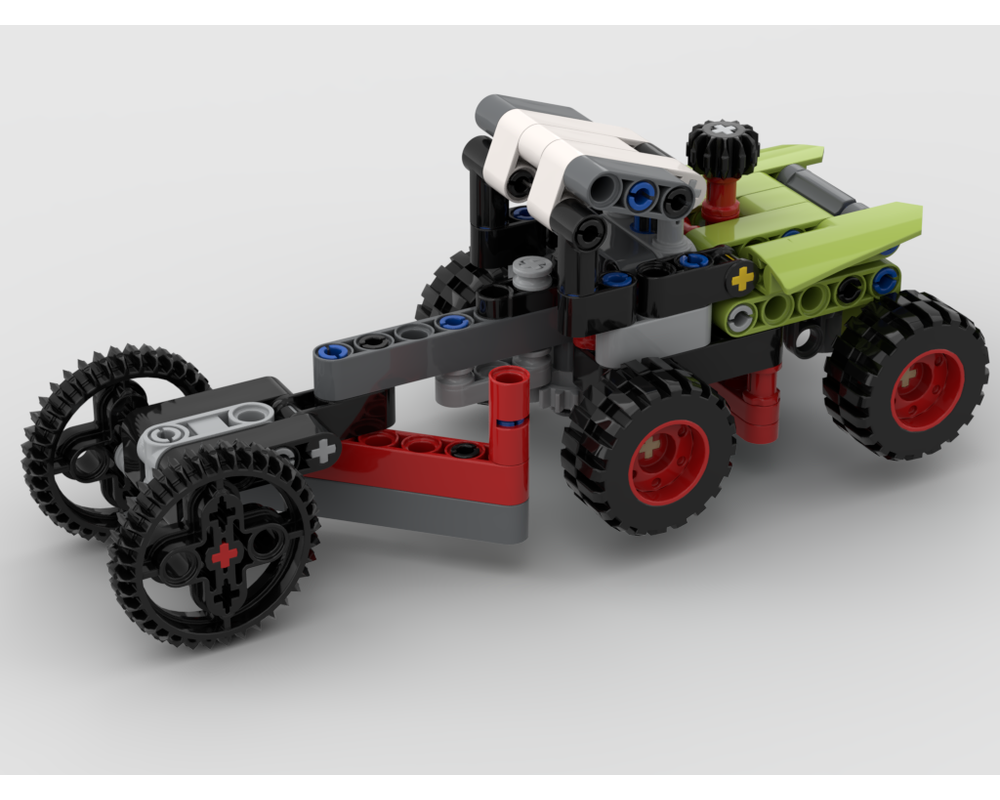 LEGO MOC Road leveler - Grader by Skipspik | Rebrickable - Build with LEGO