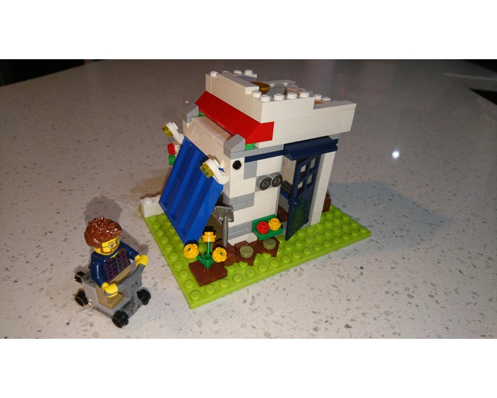 LEGO MOC-39619 Mini Garage 55 (Gear 2020) | Rebrickable - Build with LEGO