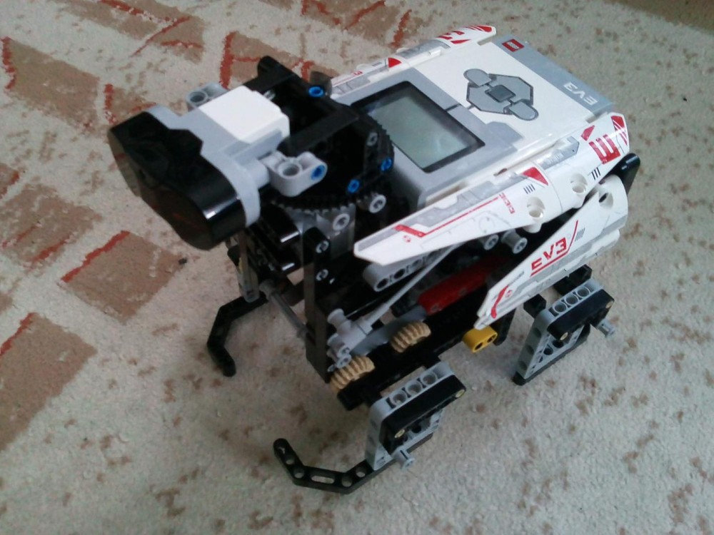 LEGO MOC WALK3R - An EV3 walking sloth by mic8per | Rebrickable - Build ...