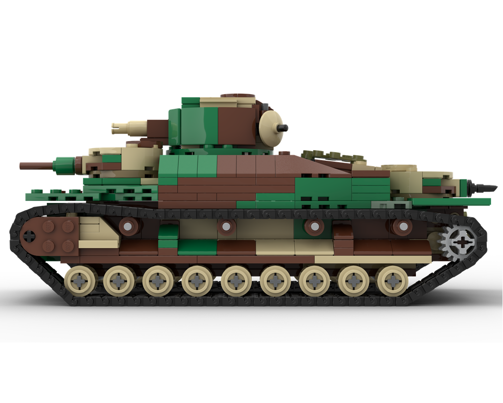 LEGO MOC 1:35 Type 95 Ro-Go, Japanese Heavy Tank by super_cacti ...