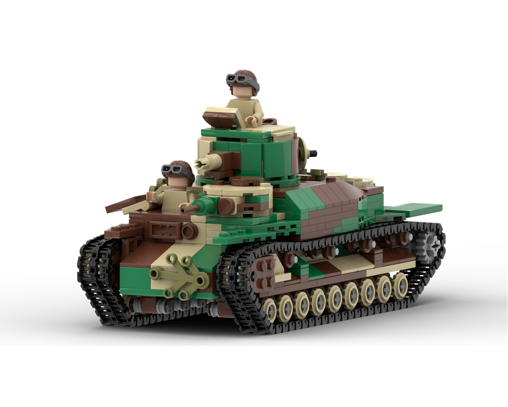LEGO MOC 1:35 Type 95 Ro-Go, Japanese Heavy Tank by super_cacti ...