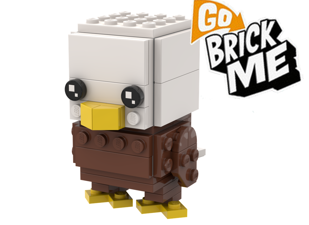 LEGO MOC GoBrickMe American Bald Eagle by iBrickheadz | Rebrickable ...
