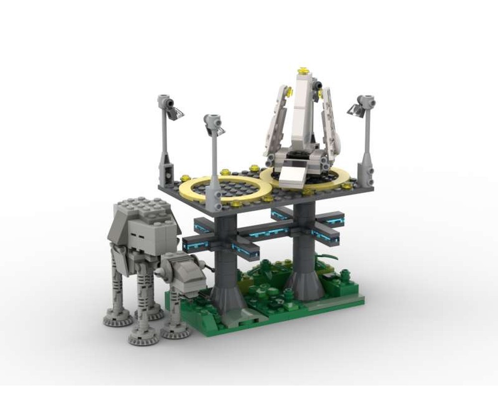 LEGO MOC Imperial Endor Landing Platform - Mini Scale by 6211 ...