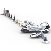 LEGO MOC 1:220 ATV HTV and Cygnus (ISS Scale) by alekru | Rebrickable ...