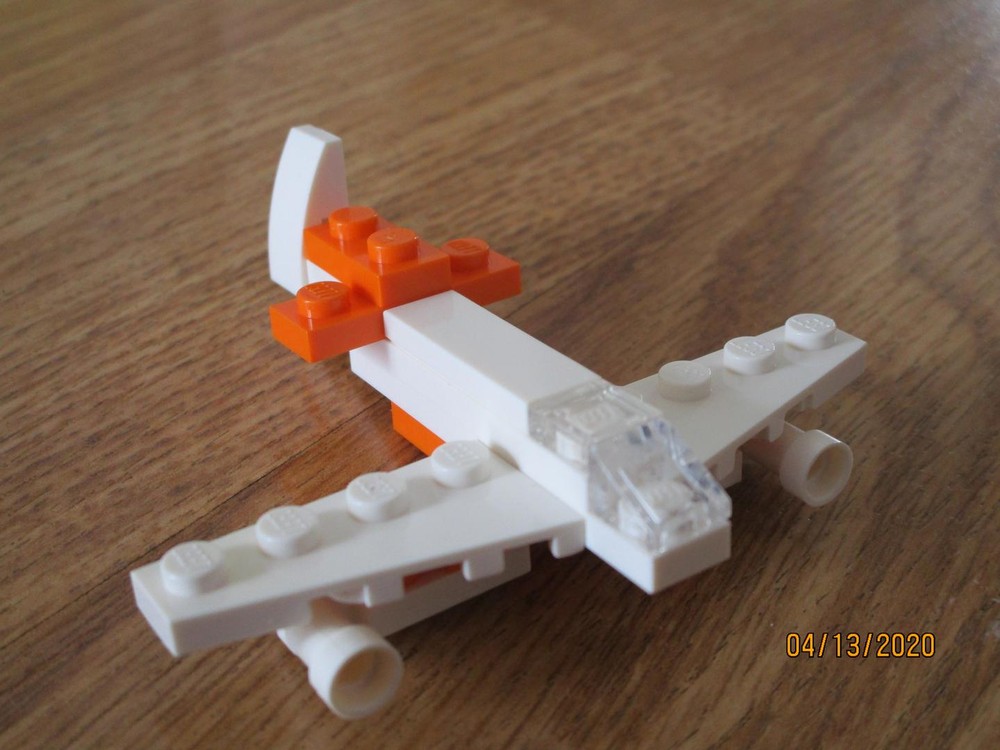 Lego Moc Airplane By Trambareman Rebrickable Build With Lego
